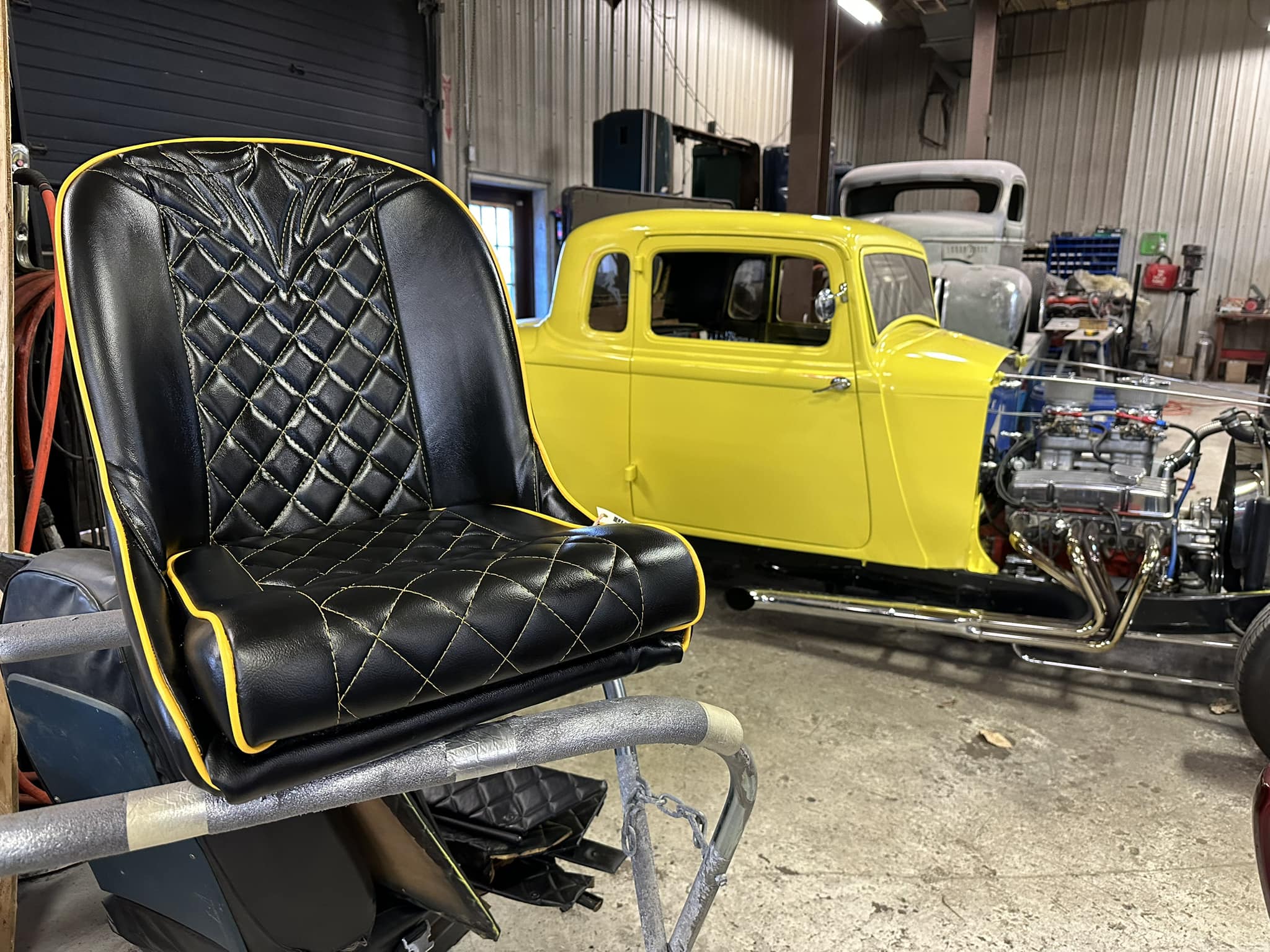Custom ordered Low Back Bucket seats – stitchfreak